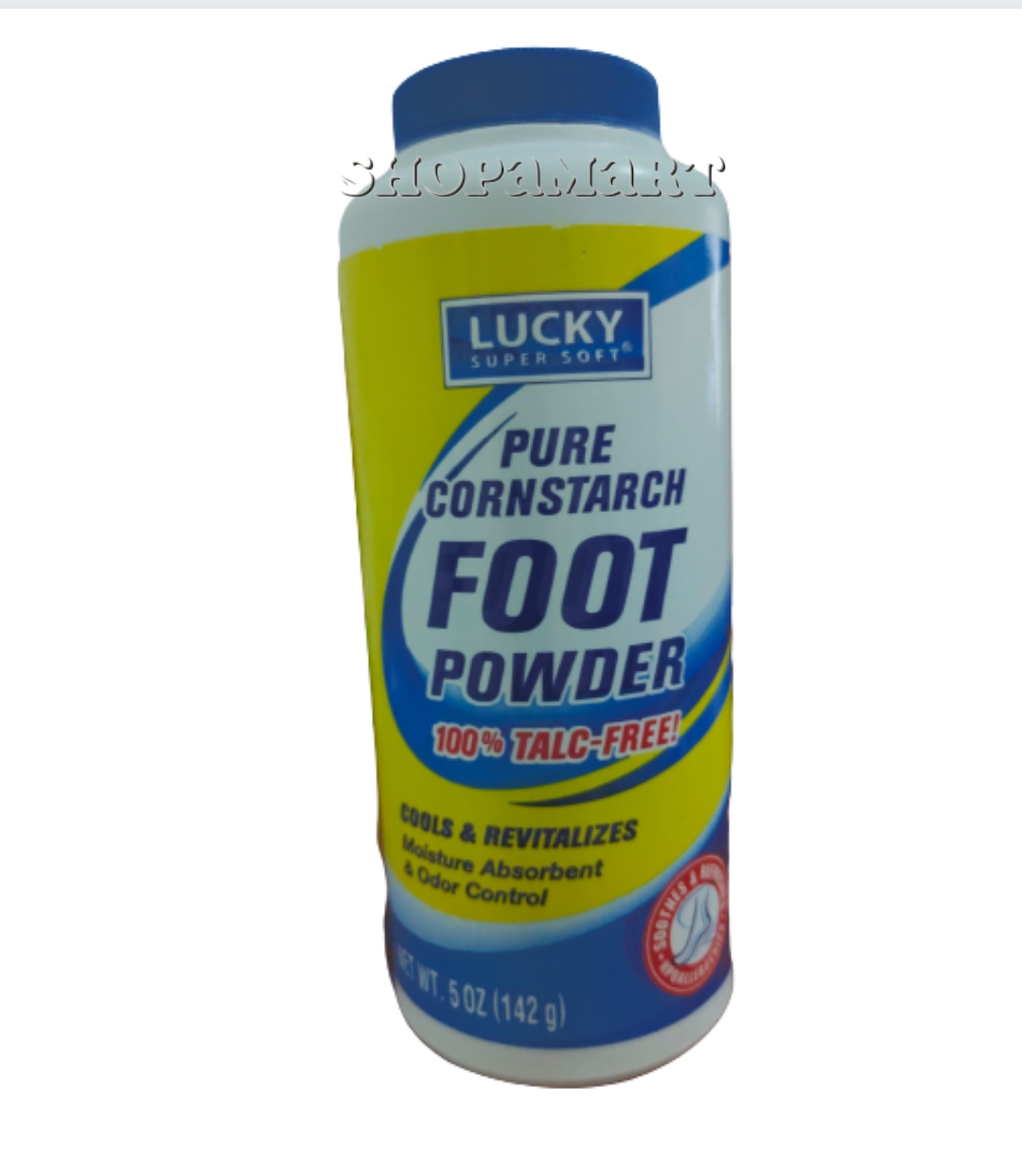 Lucky Pure Cornstarch Foot Powder 100% Talcum Free 142g | Lazada PH