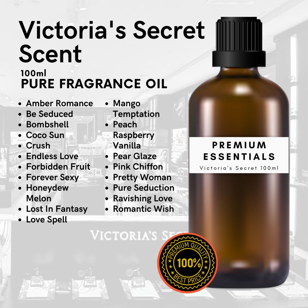 FRAGRANCE OIL (100ml) VICTORIA'S SECRET PERFUME MAKING SOAP MAKING ...