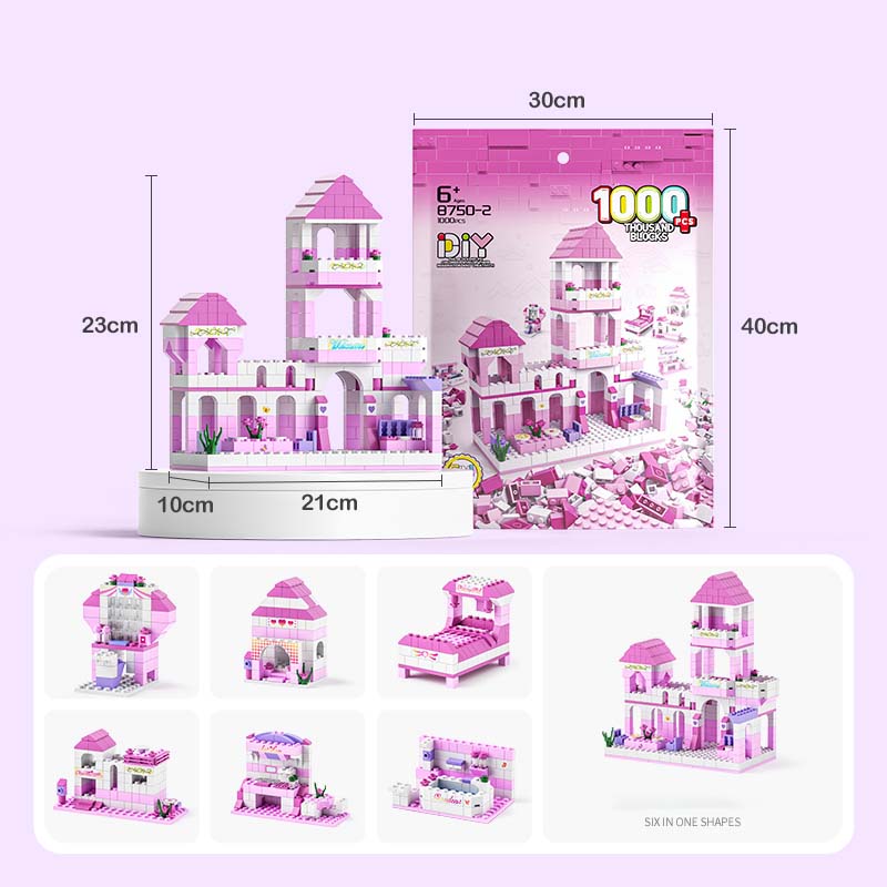Lego 1000 PCS Super Spacecraft Rocket Building Blocks 3D Model ...