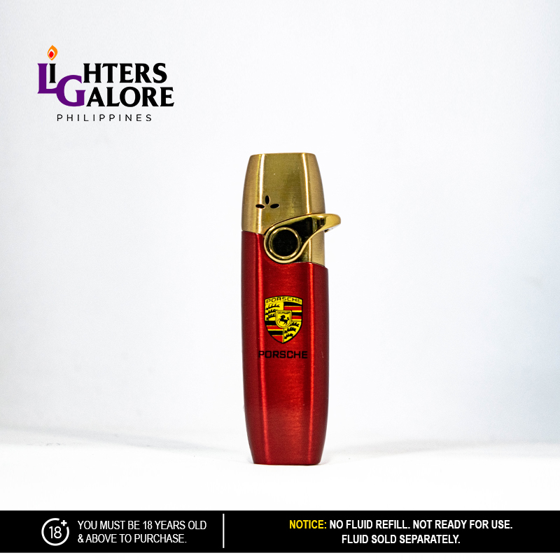 Lighters Galore - TORCH 288 (PORSCHE SIDE IGNITION, MAROON - BRONZE ...