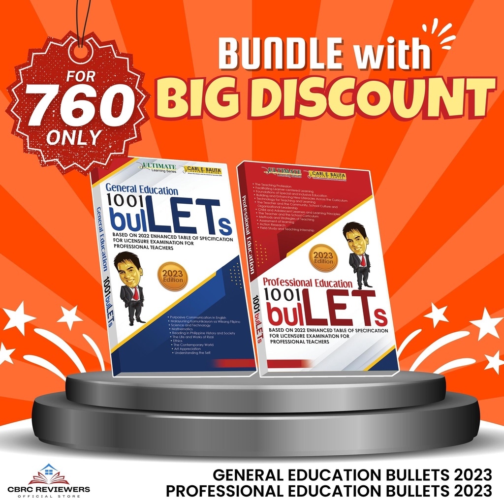 2023 Professional and General Education BulLETs | Lazada PH