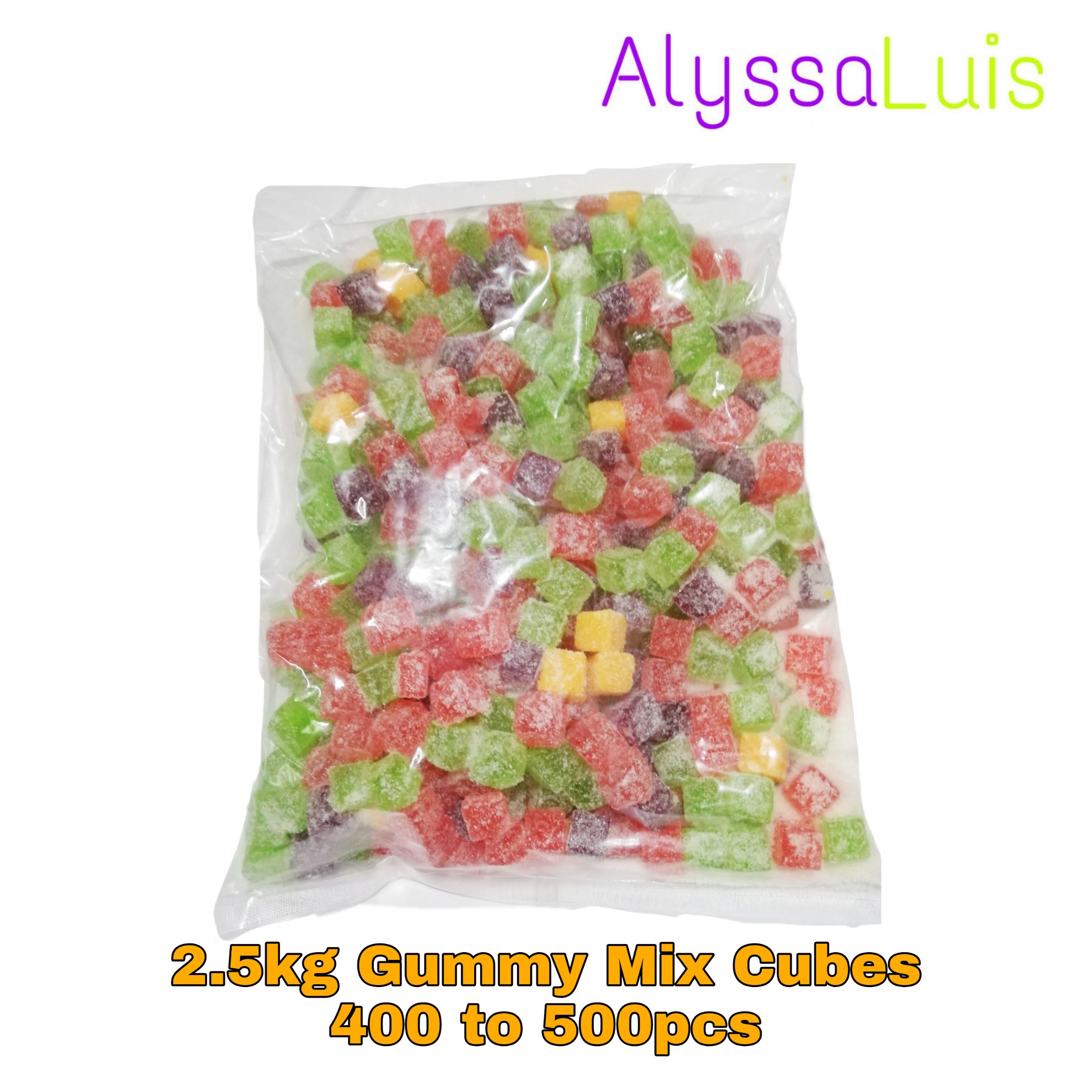 2.5kg Gummy Mix Cubes ( Random Brand ) | Lazada PH
