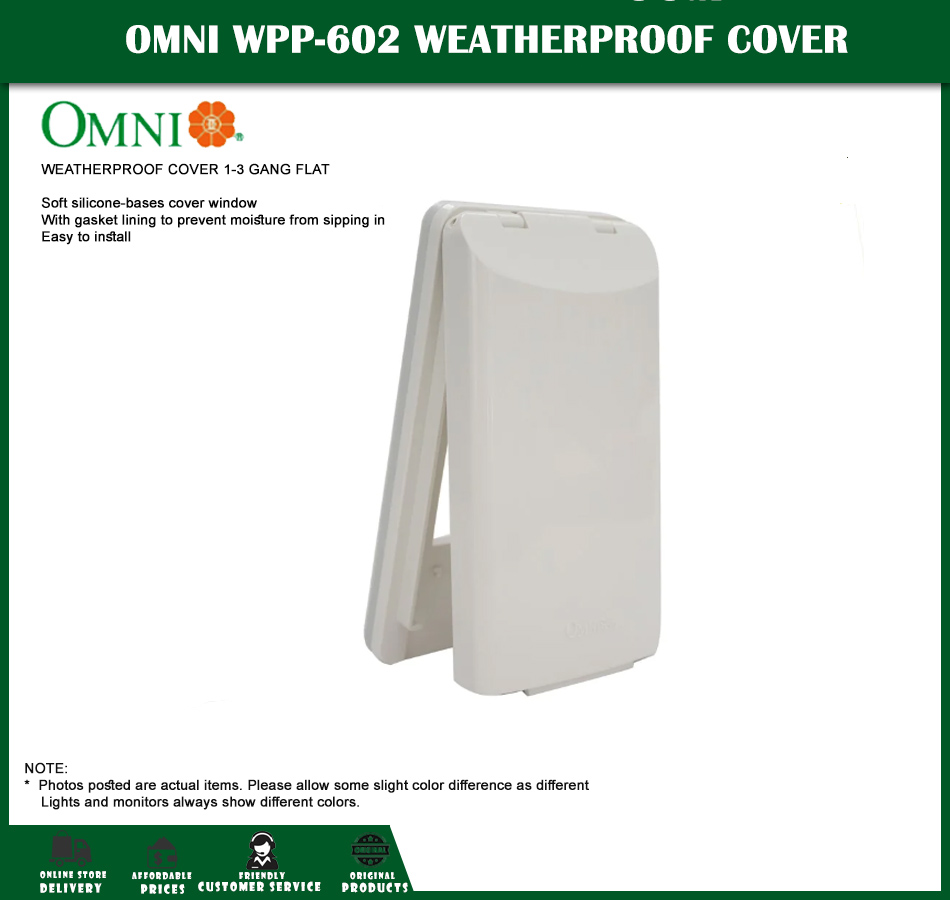 Omni WPP-602 Weatherproof Cover | Lazada PH