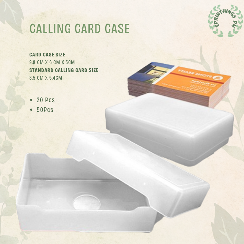 【ePrinthings Ph】Calling Card Box | Cardstock Box | Cardstock Case (20 ...
