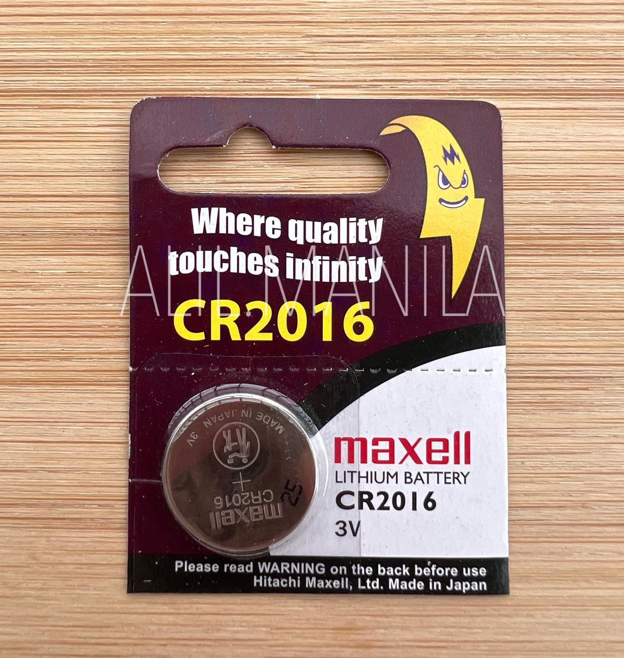 CR1616 CR1620 CR1632 CR2032 CR2016 CR1216 CR2025 MAXELL BATTERY LITHIUM ...
