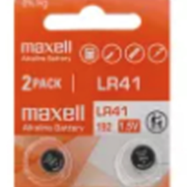 Maxell Alkaline Battery LR41 Pack of 10 | Lazada PH