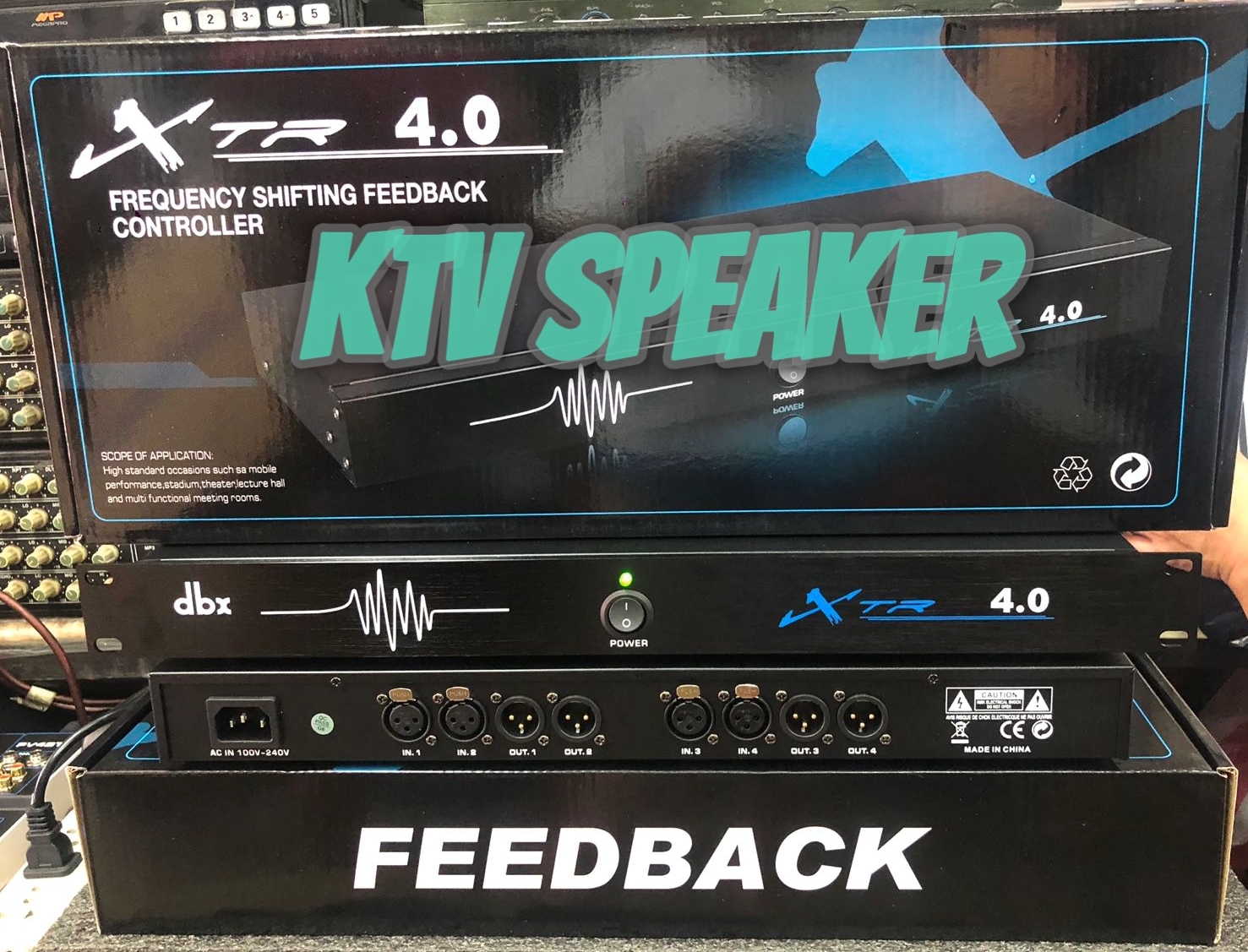 4 channel microphone feedback controller Professional Audio (XTR 4.0 ...