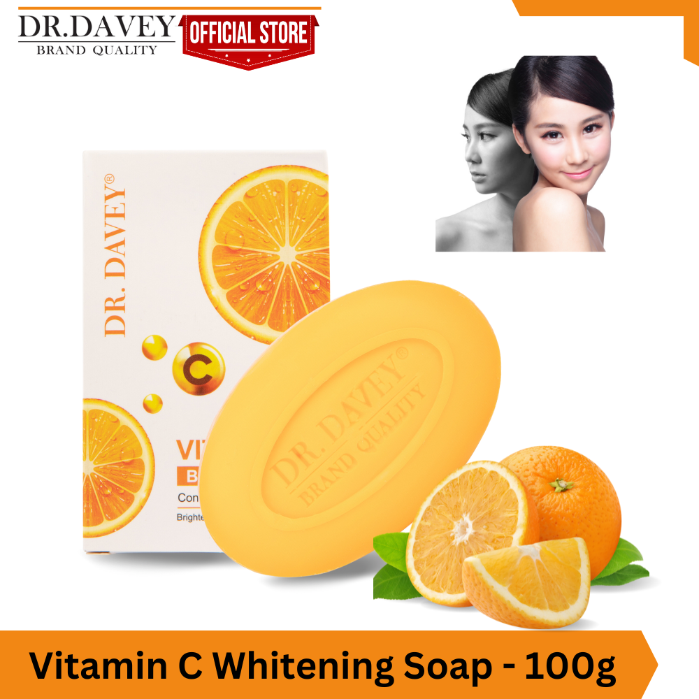 Dr. Davey Vitamin C Soap 100g - Brightening, Anti-Aging, Anti-Acne & Firming Face & Body ...