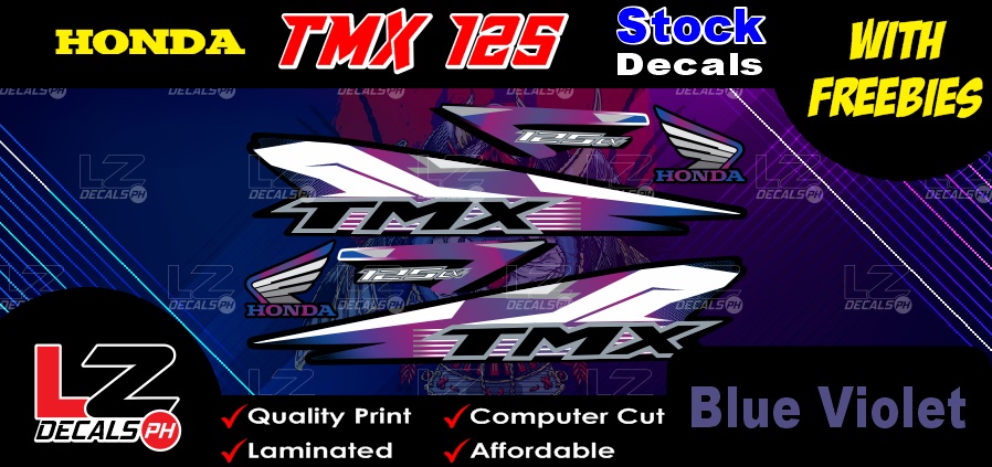Honda TMX 125 Stock Decals/ Stickers with Freebies | Lazada PH