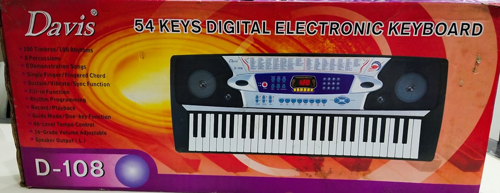 DAVIS D-108 Piano keyboard | Lazada PH
