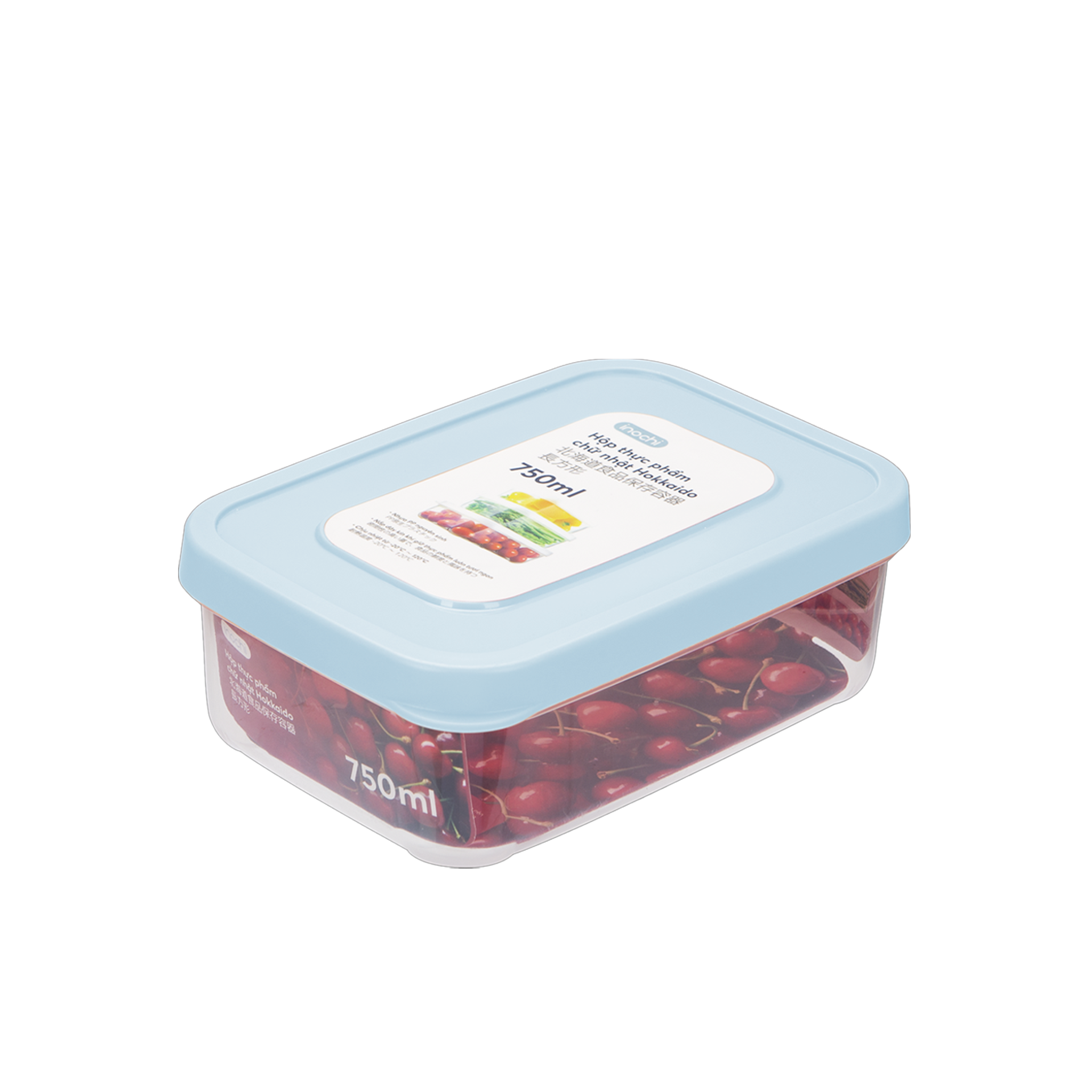 INOCHI Hokkaido rectangular food storage container box 750ml | Lazada PH