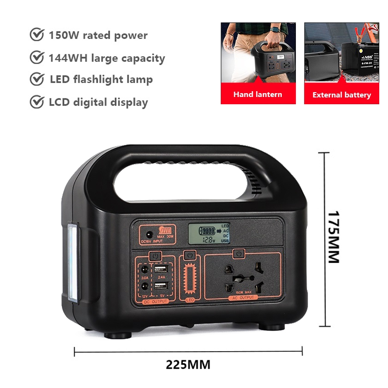 FlashFish Power station 220v 150w power station multi-function portable ...