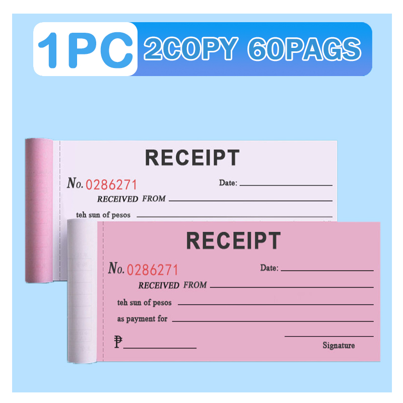 Resibo Business Carbonized Receipt Wholesale Official Customized ...