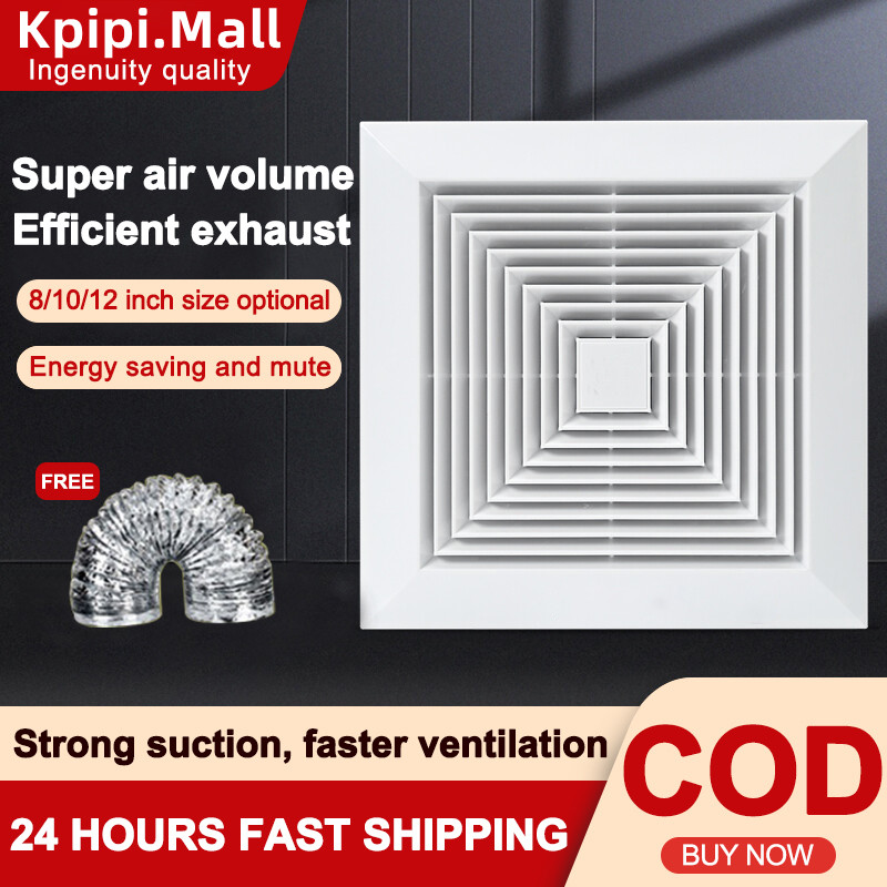 Ceiling Exhaust Fan 24cm, 27cm, 33.5cm，Ceiling Mounted Exhaust Fan ...