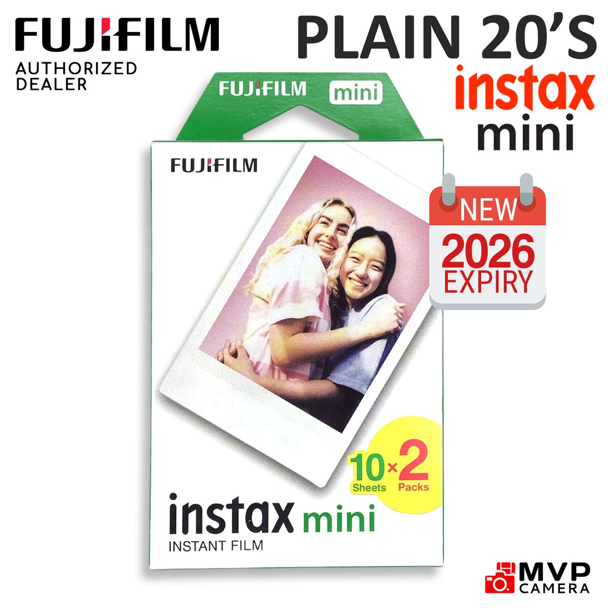 [AUTHORIZED PH] Fujifilm Fuji Instax Mini Film Glossy Plain Design ...
