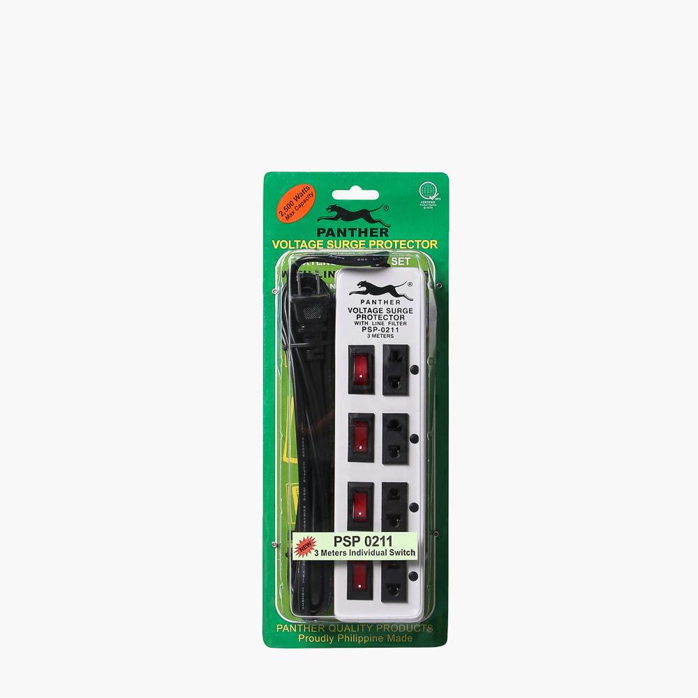 Panther Voltage Surge Protector Extension Cord Set PSP-0211 | Lazada PH