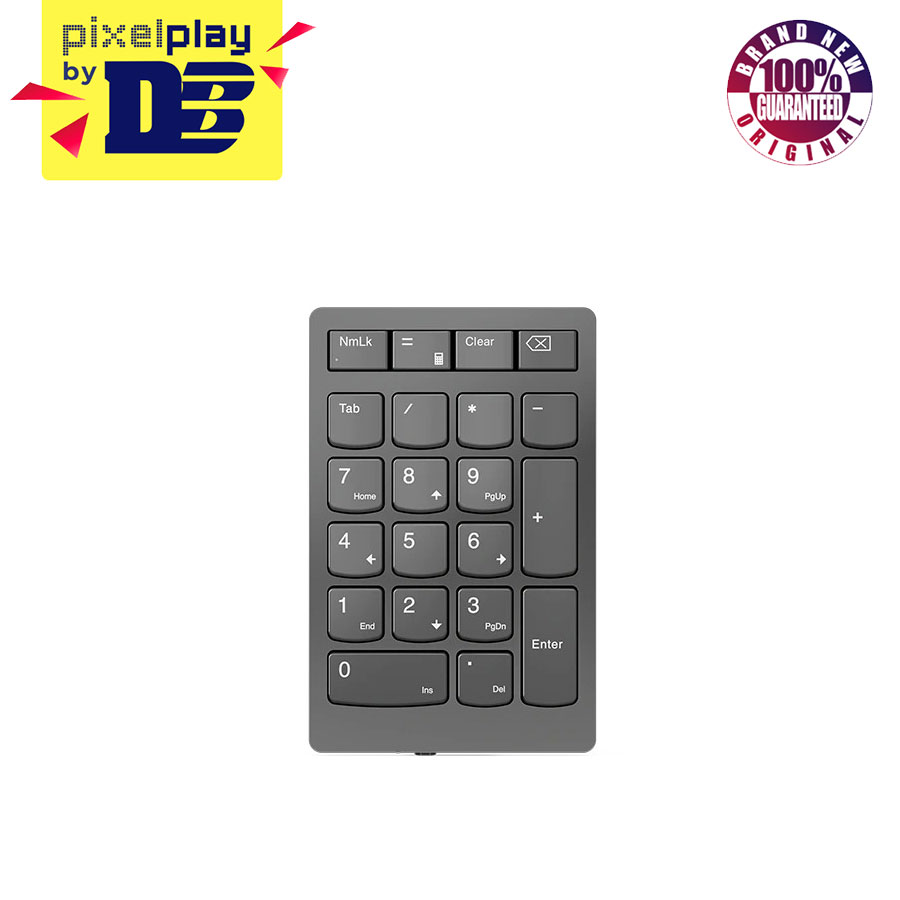 Lenovo Go Wireless Numeric Keypad (Storm Grey) (GY41C33979) | Lazada PH