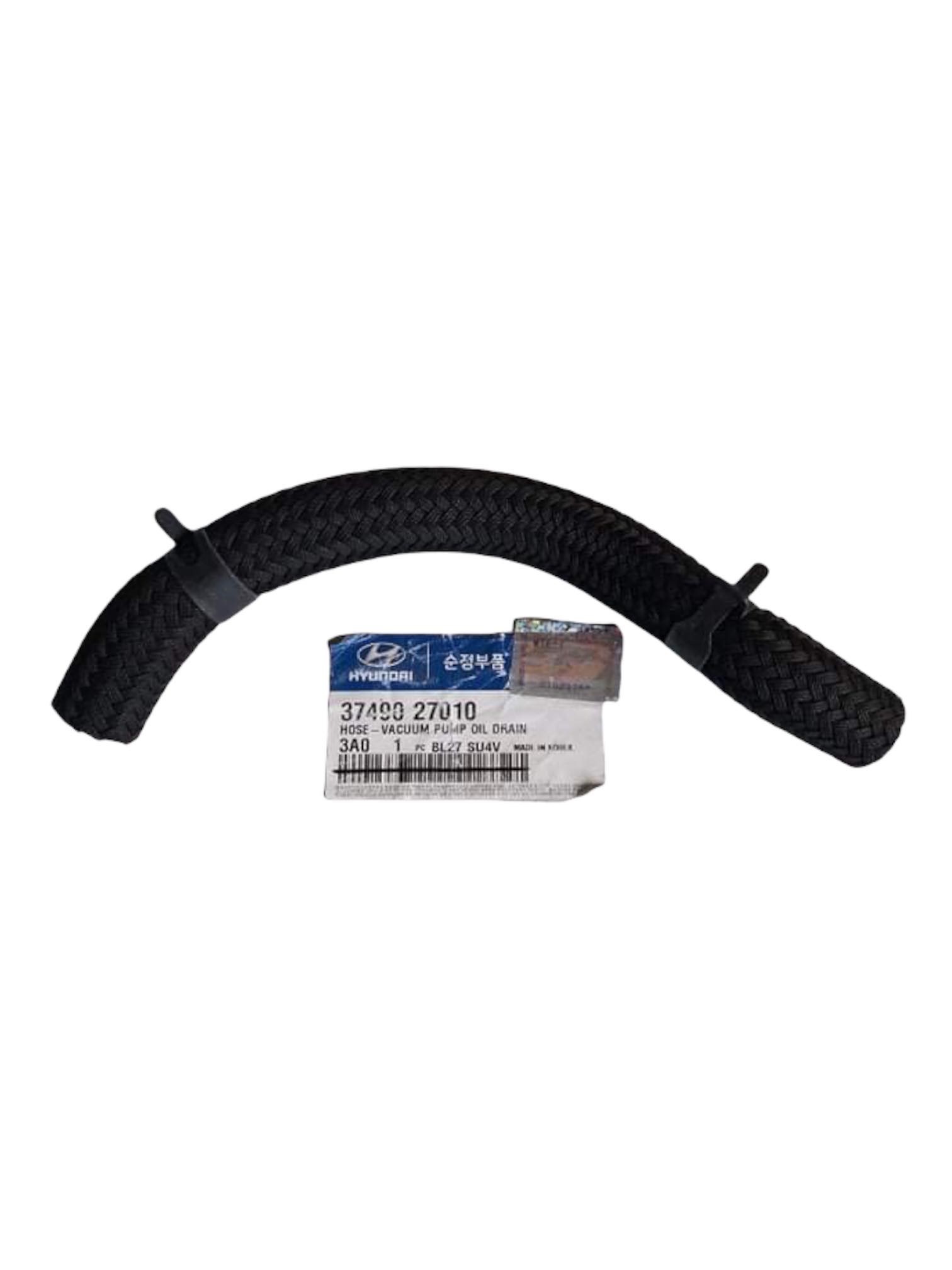 [ORIGINAL] 3749027010 HOSE VACUUM PUMP OIL DRAIN HYUNDAI SANTA FE 2000 ...