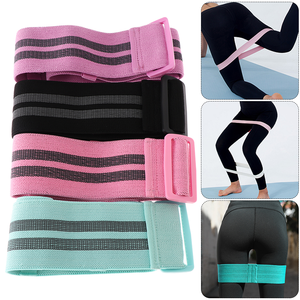 High quality Resistance Bands Fabric Elastic Bands Figure Waist Leg ...