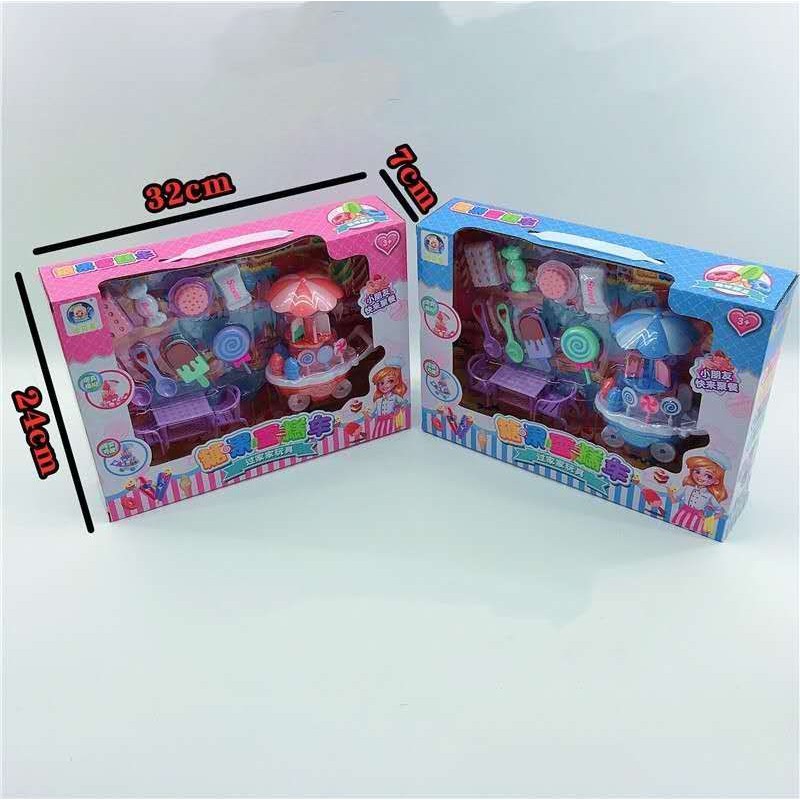 Factory sales promotion Kids with toys mini kitchen mini candy house ...