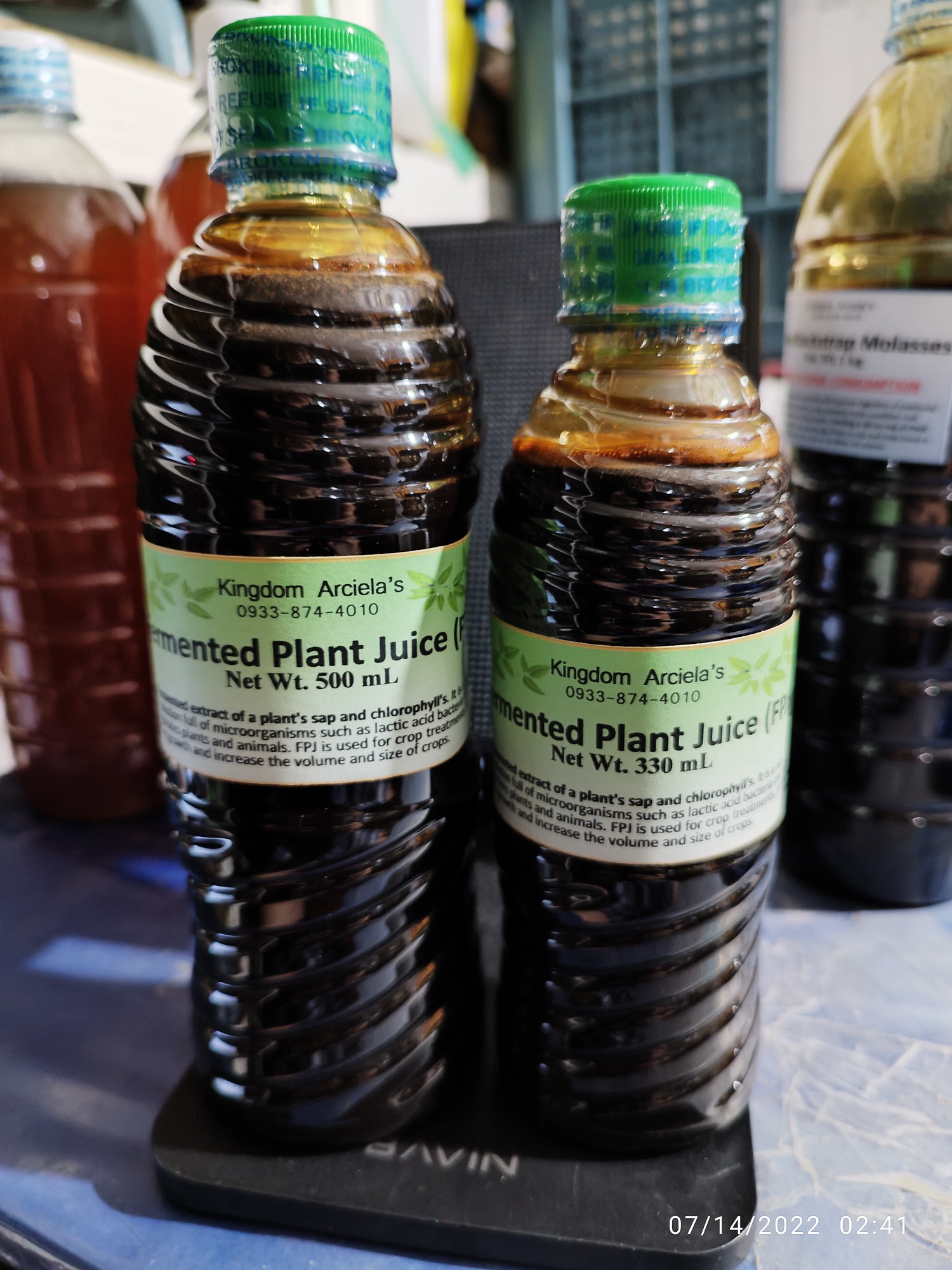 Fermented Plant Juice (Kingdom Arciela FPJ Pure Organic liquid ...