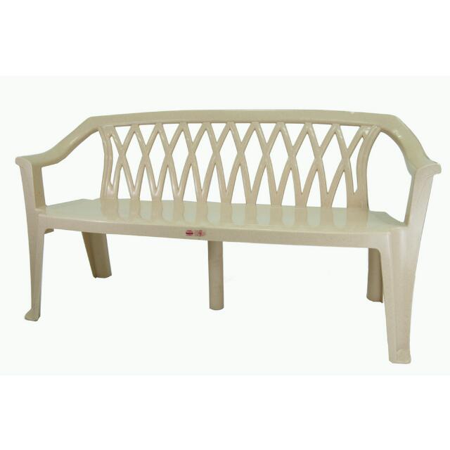 COFTA DIAMOND 3 SEATER MONOBLOC LOVE SEAT LONG CHAIR | Lazada PH