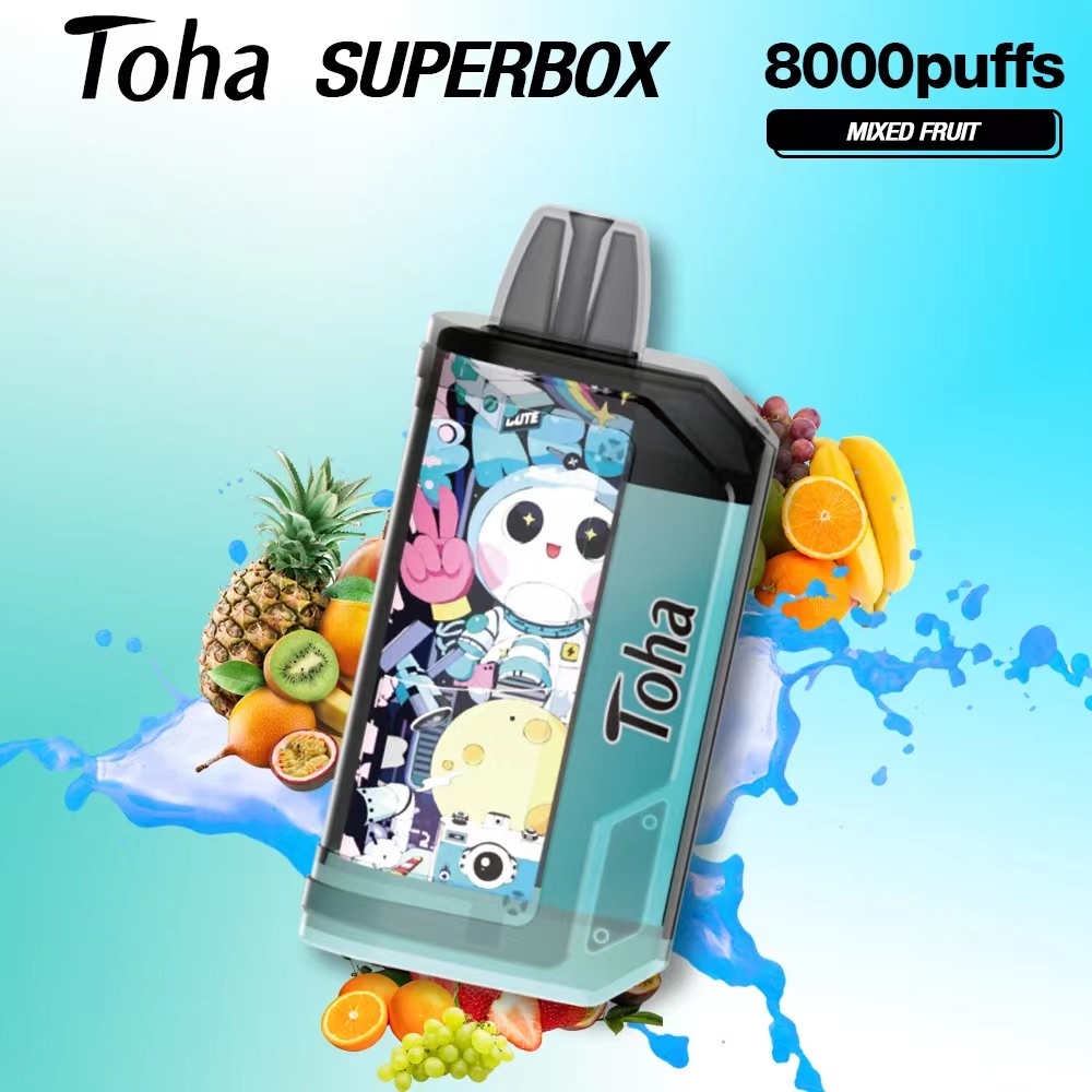 rxxgm73xorh62 [Authentic] Toha Super 8000 Powder Puff 8K Dispo Pod Is ...