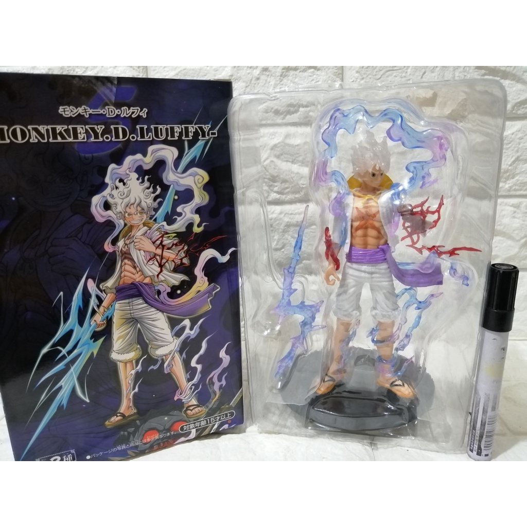 One Piece Luffy Sun God Nika Luffy Gear 5 GK PVC Action Figure Luffy ...