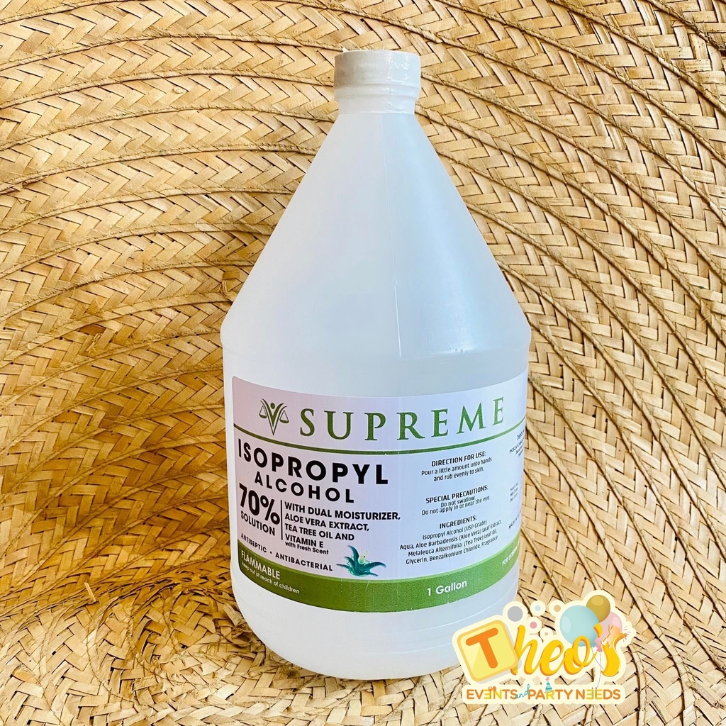 SALE 70 SUPREME Alcohol 1 Gallon 3.2 Liter Ethyl Isopropyl Direct ...
