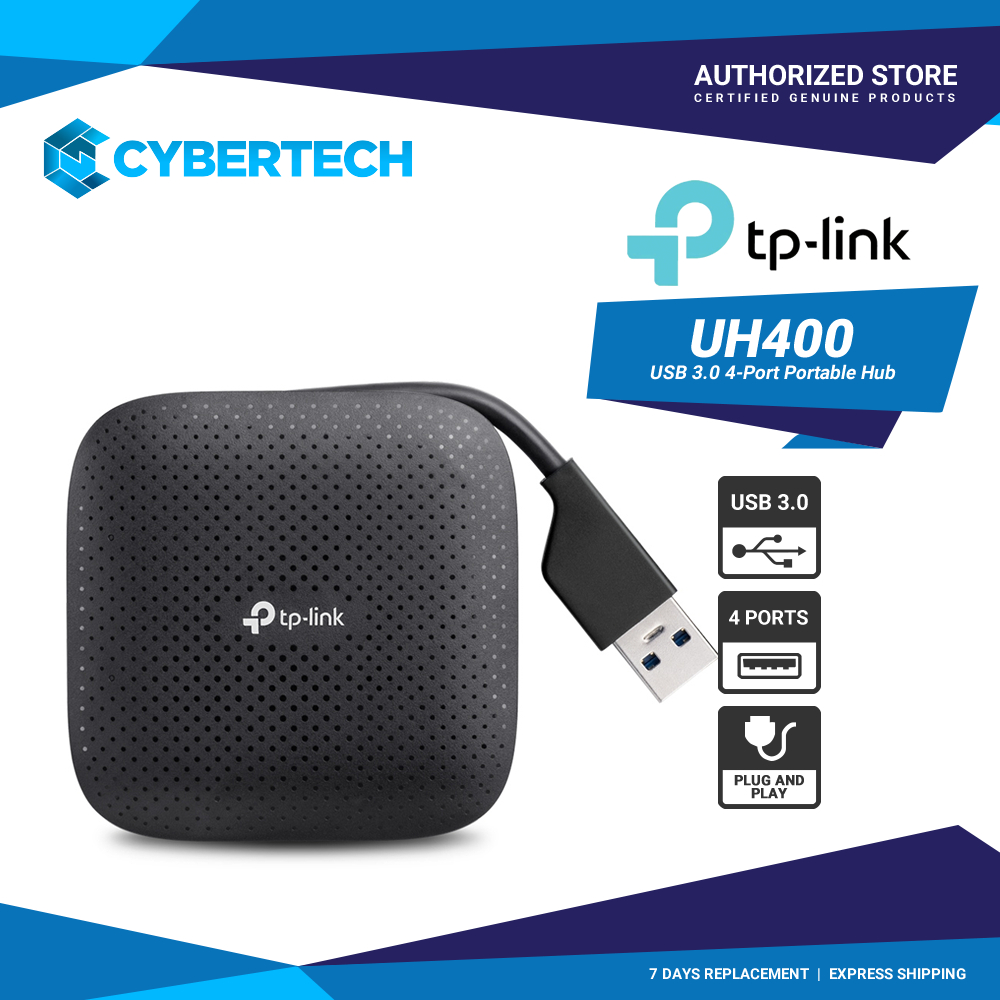 TP-Link UH400 USB 3.0 4-Port Portable Hub | Lazada PH