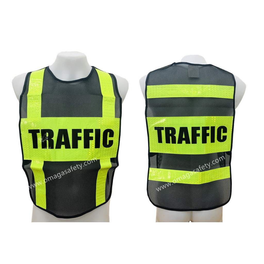 SAFETY TRAFFIC NET VEST OMAGA AS-24 | Lazada PH
