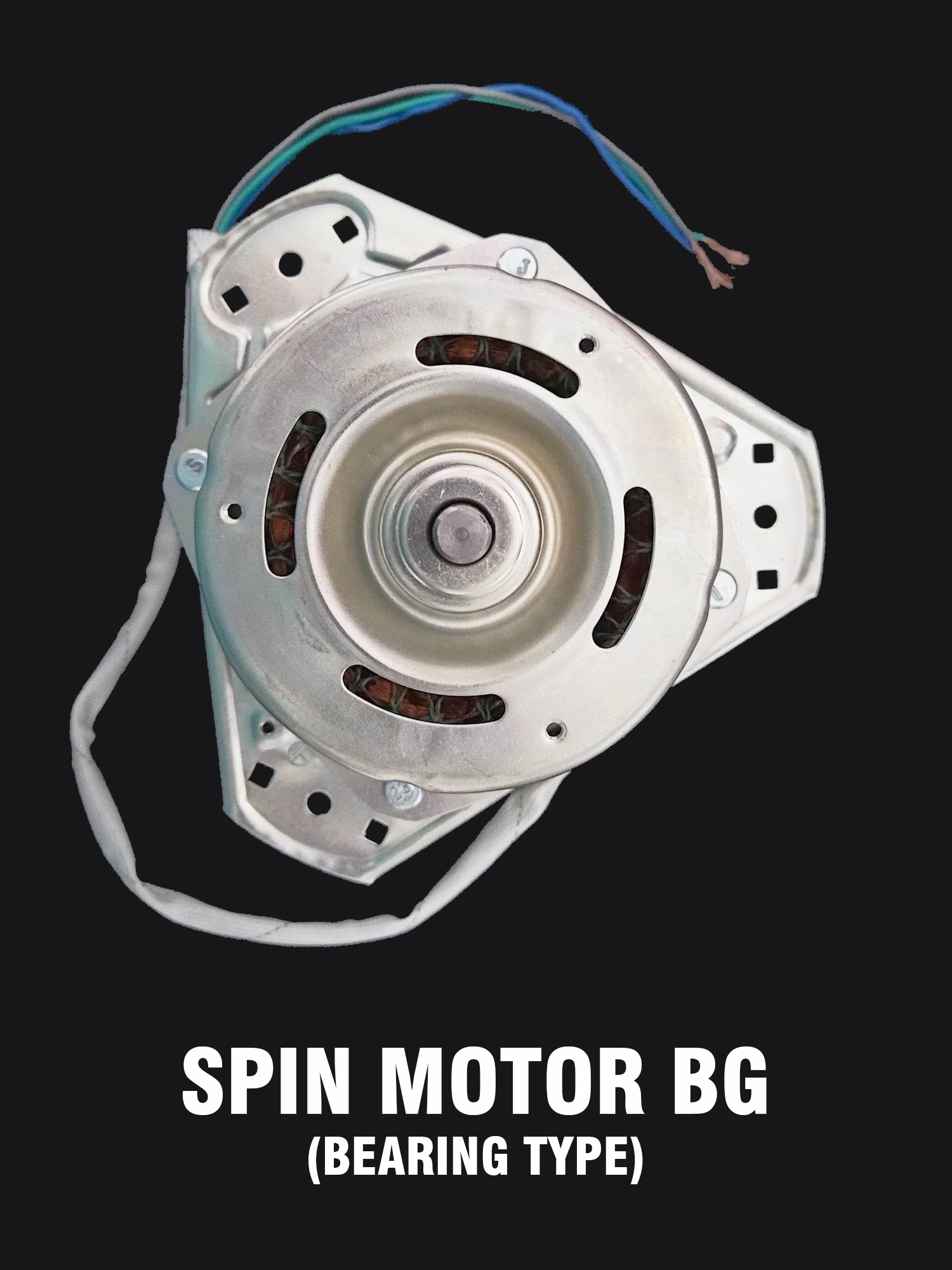 Spin Dryer Motor (BG) Copper - Bearing Type - free 5uf capacitor ...