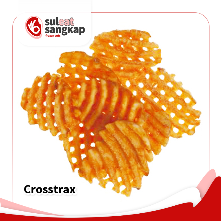 McCain Crosstrax Waffle Fries 2.04kg | Lazada PH