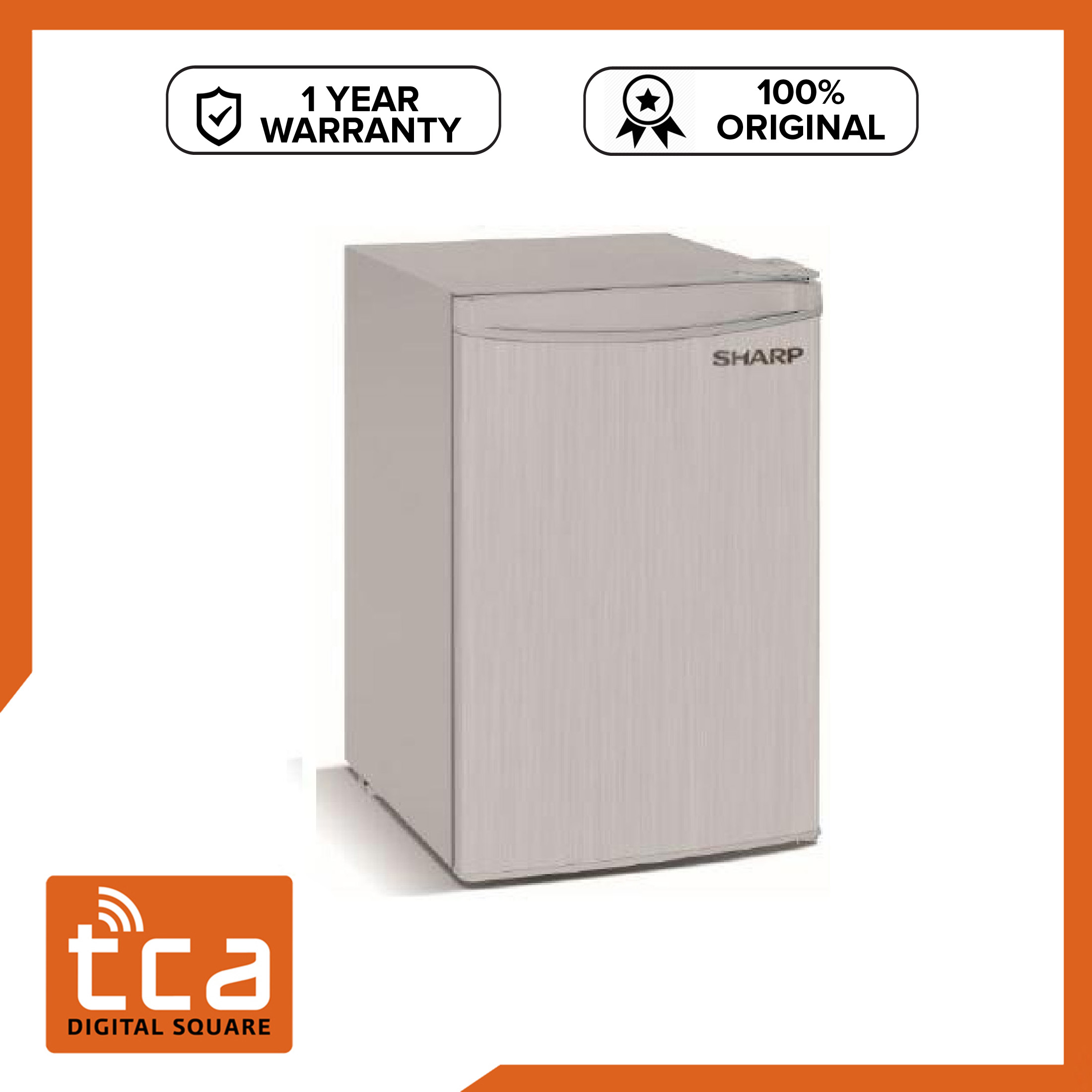 Sharp SJ-PL10AS-GY 3.5 cuft Mini Fridge Personal Refrigerator [ TCA ...