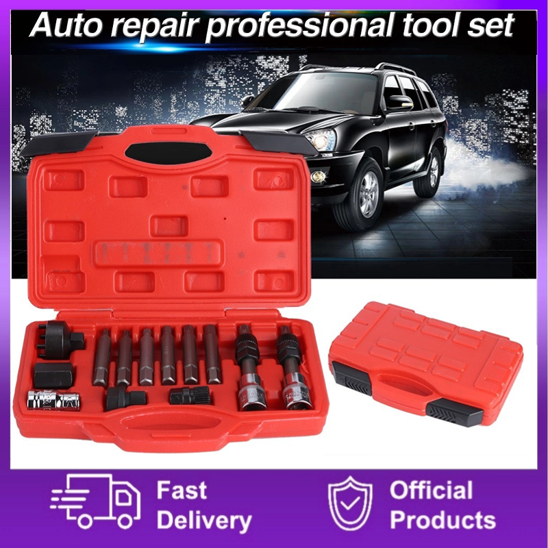 Alternator Pulley Tool Kit Alternator Tool 1Set / 13PCS Repair ...