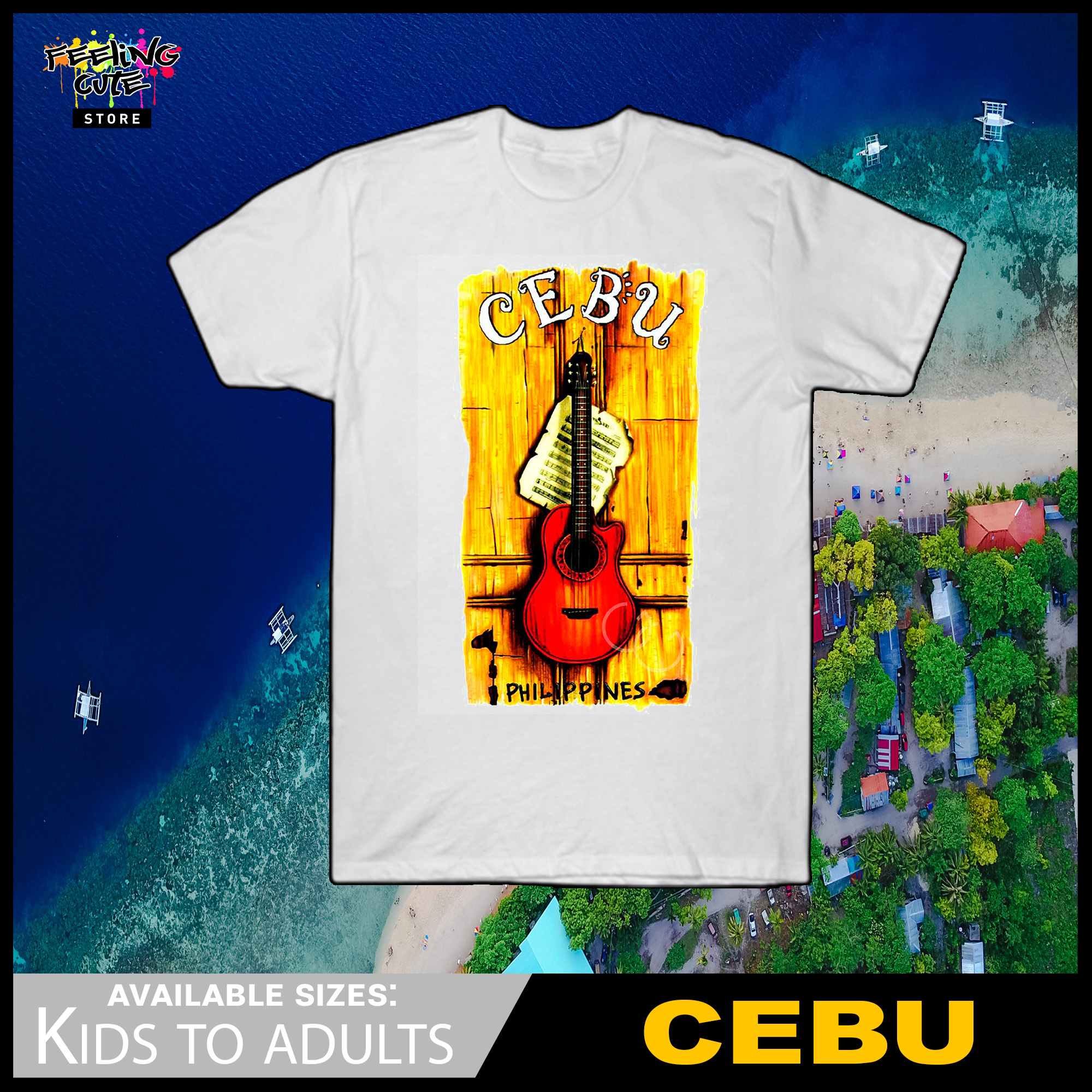 Cebu Festival Summer Shirt Philippines travel ShirT for Kids to Adults ...