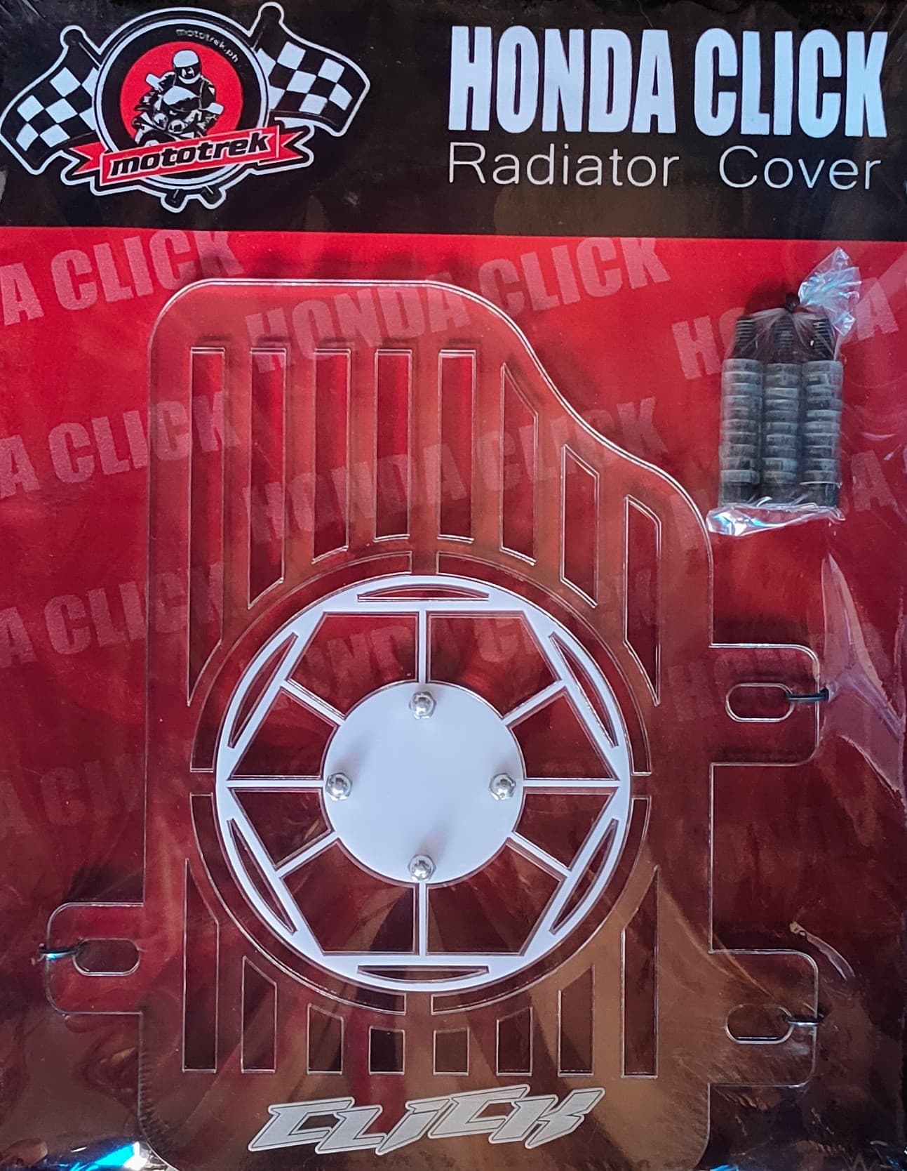 Honda Click Radiator Cover White | Lazada PH