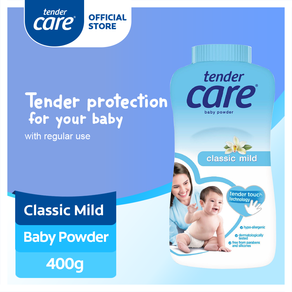 Tender Care Classic Mild Baby Powder - Hypoallergenic ...