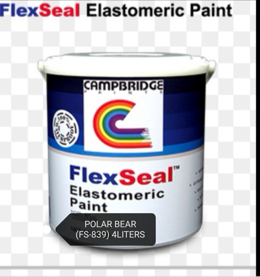 Campbridge FlexSeal Elastomeric Paint 4 Liters | Lazada PH