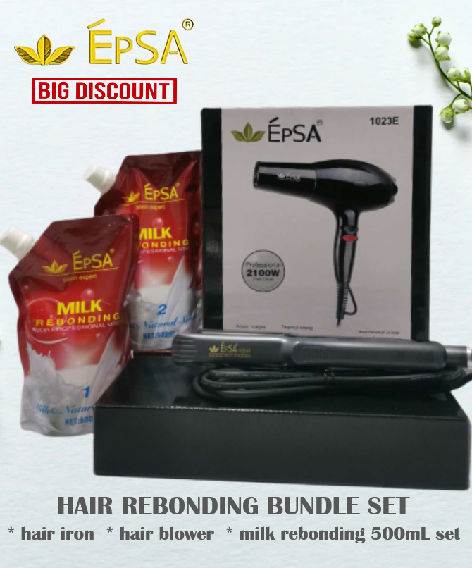 Epsa Milk Rebonding Bundle Set | Lazada PH