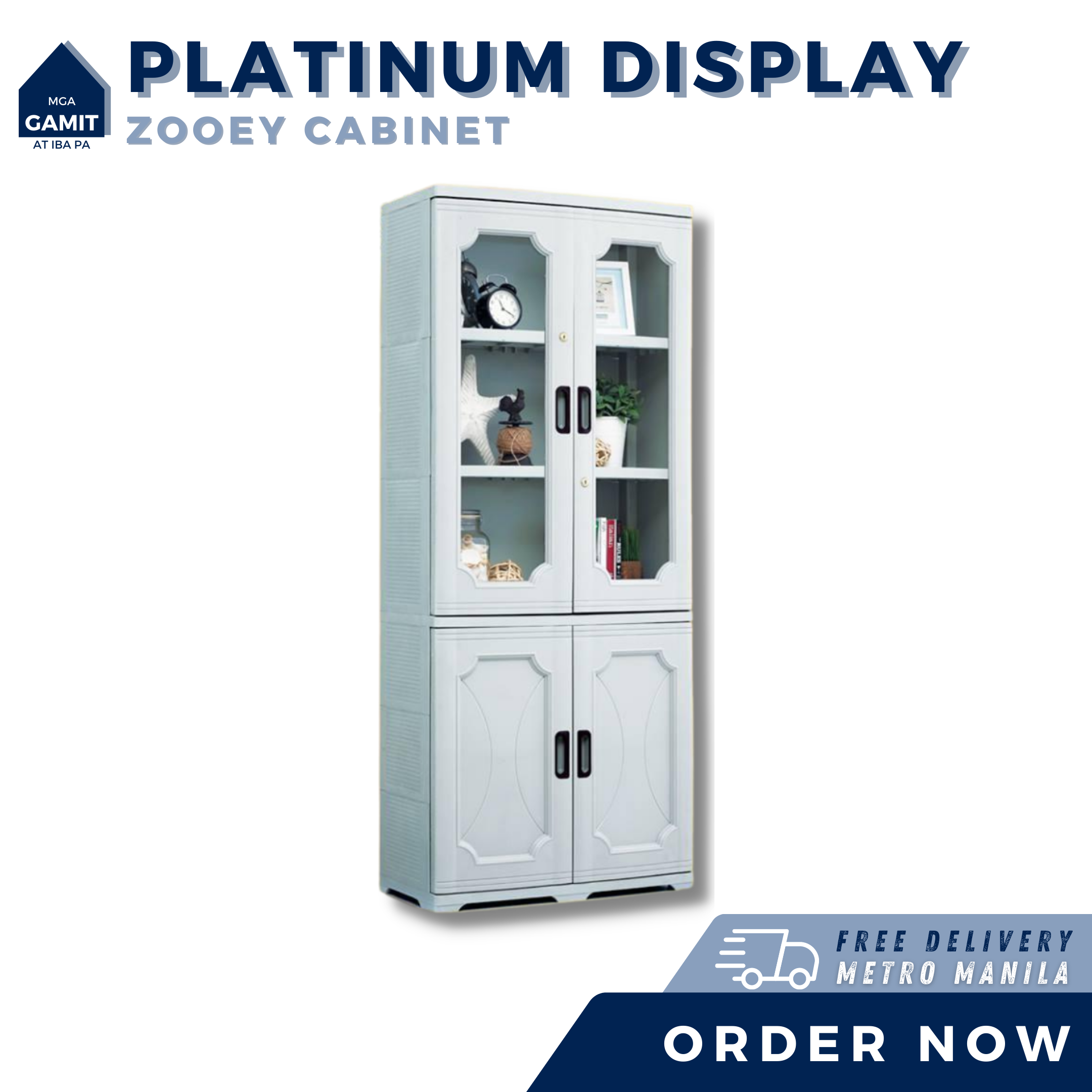 PLATINUM DISPLAY CABINET | Lazada PH