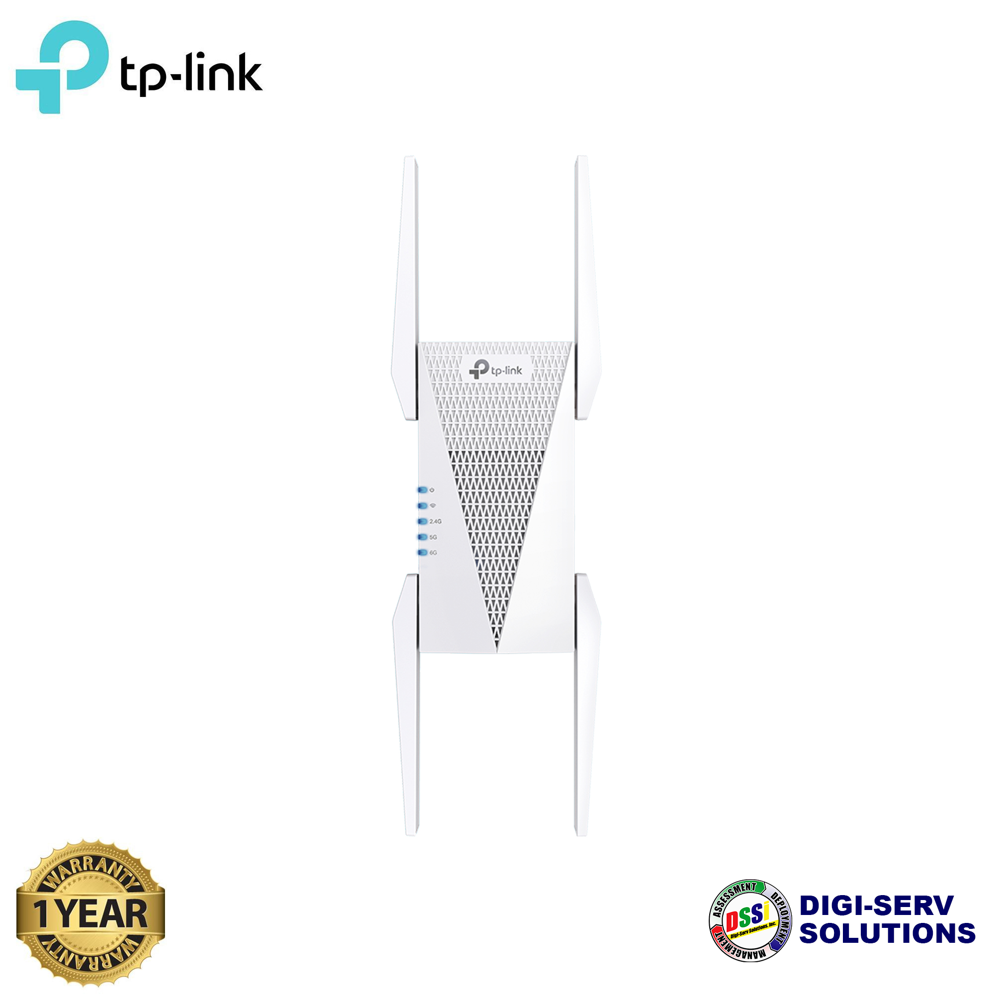 TP-Link RE815X AXE5400 Mesh Wi-Fi 6E Range Extender, AXE5400 Tri-Band ...