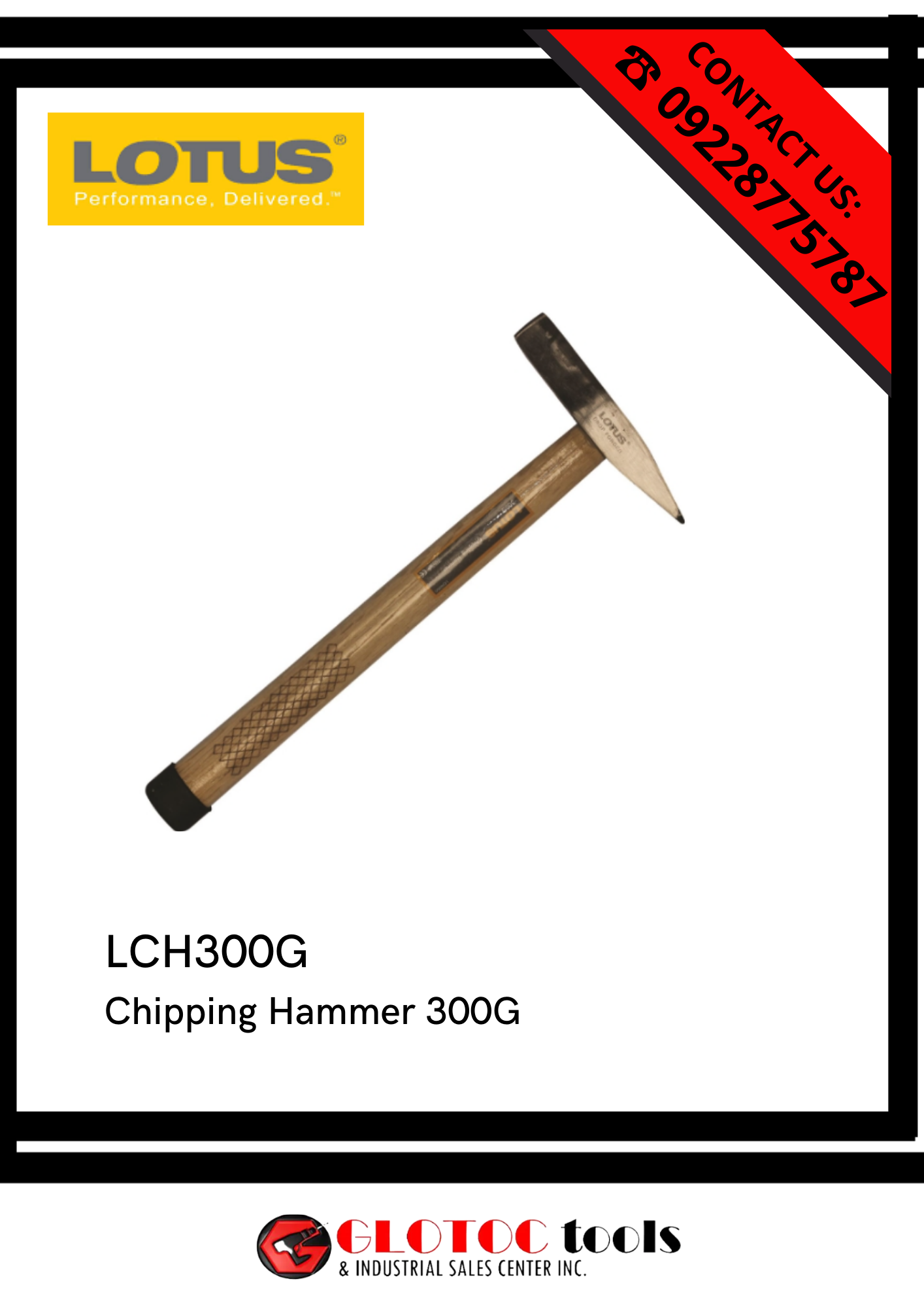 LOTUS Chipping Hammer 300G LCH300G | Lazada PH