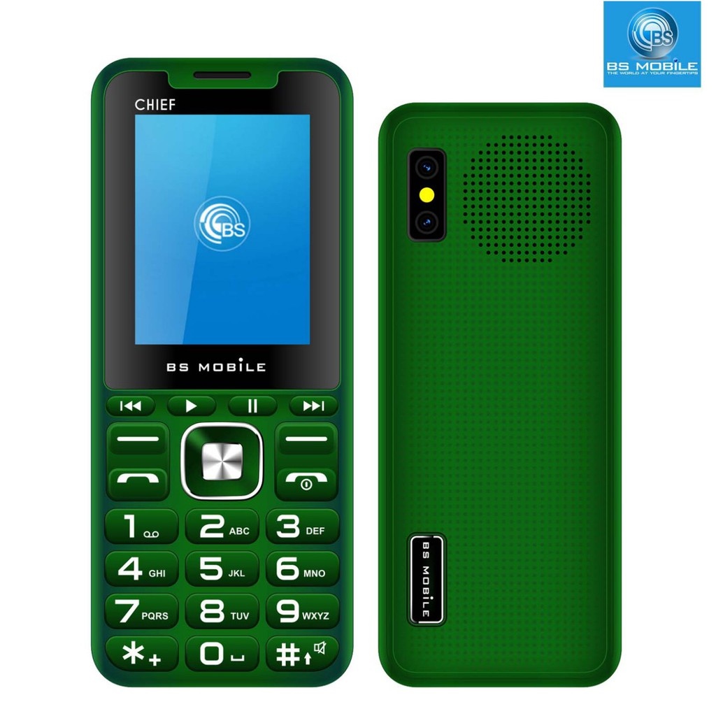 erisJKK BS Mobile CHIEF Basic Phone with 4 SIM active Powerbank ...