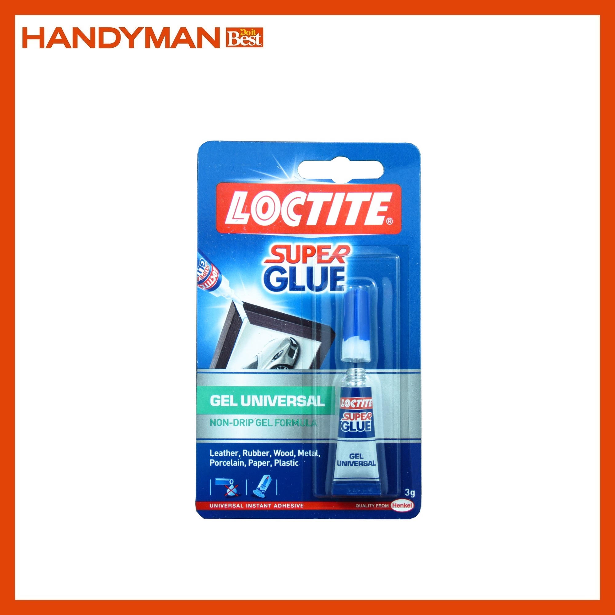 Loctite All Plastics Super Glue, Tube 4ml + Pen 2g