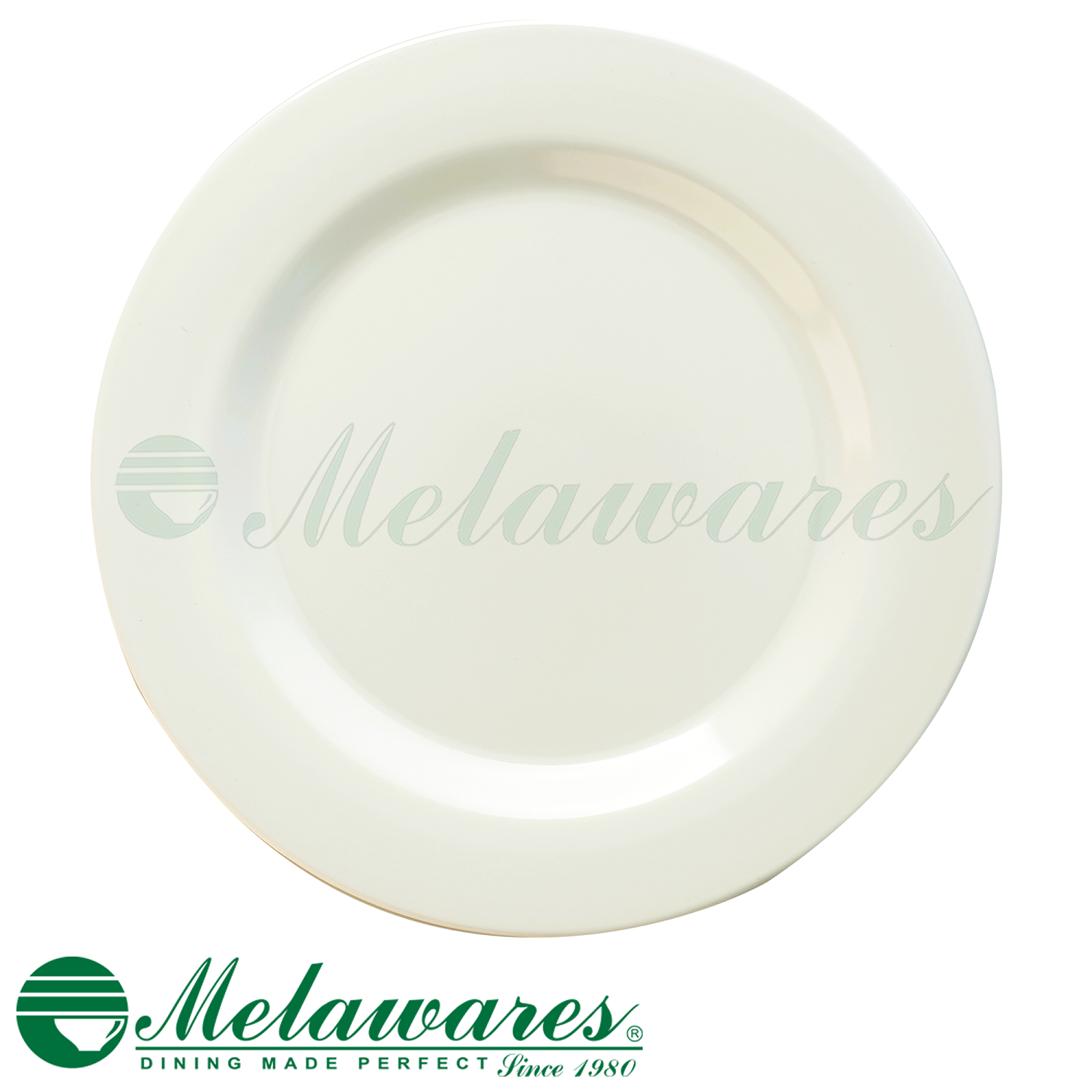 Melawares 6pc 10 inch Ivory Round Dinner Plate Set | Lazada PH