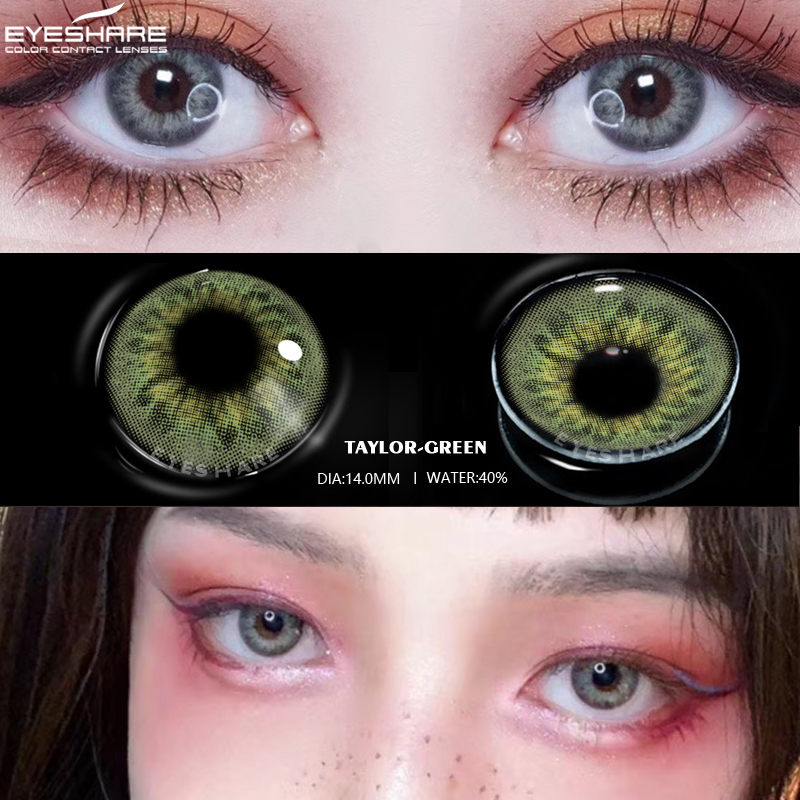NEW 2022🌈🌈TAYLOR series contact lense natural brown doll eye contact ...