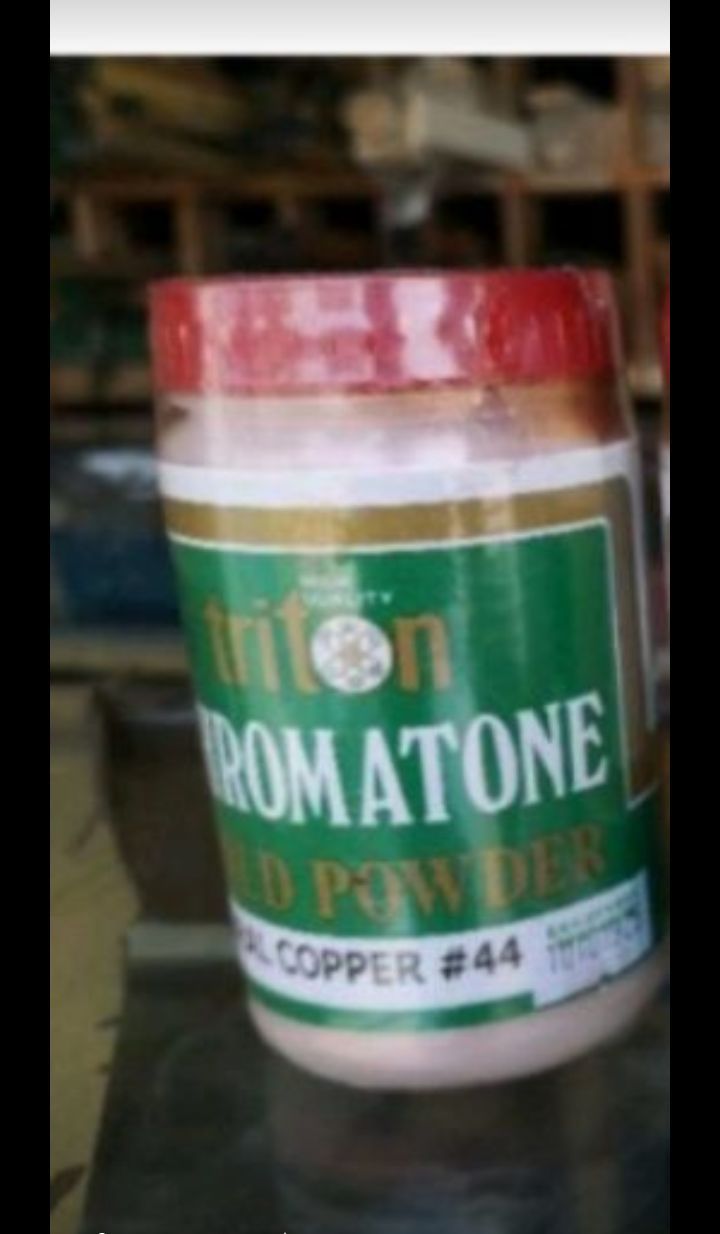 GOLD POWDER TRITON CHROMATONE #13PALE GOLD, #14RICH GOLD, #44NATURAL ...