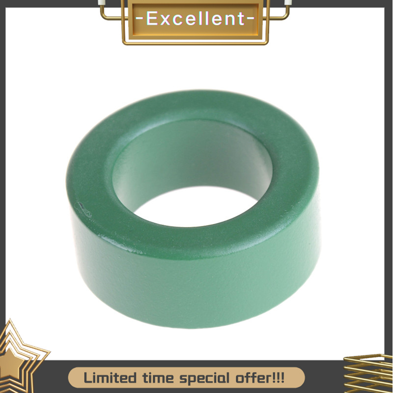Excellent 36mm x 23mm x 15mm Round Green Iron Inductor Coils Toroid ...
