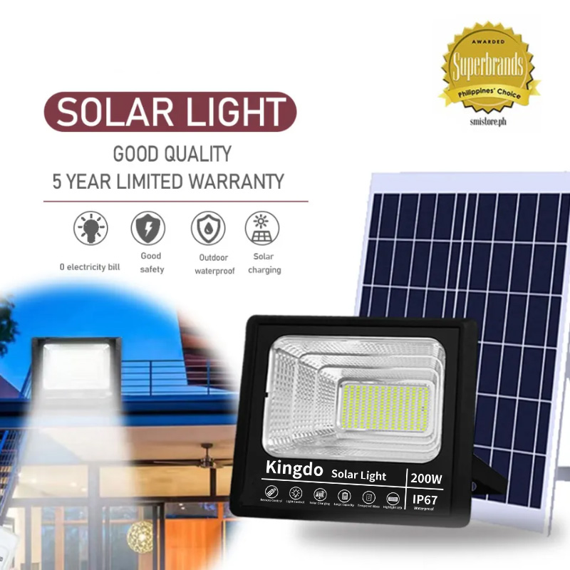 IP67 Solar Light Outdoor Waterproof 200W Flood Light Outdoor 3 Year ...